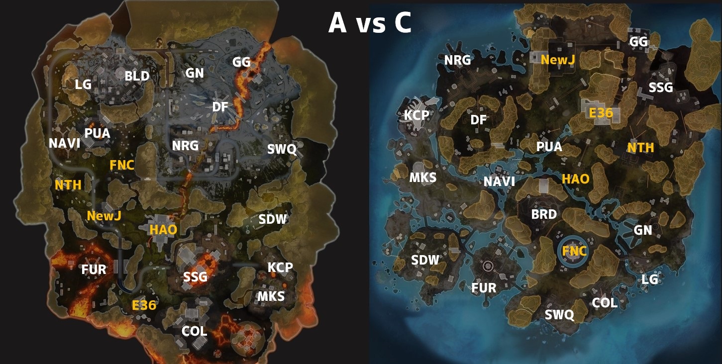 ALGS Year4 スプリット2 プレイオフ Day2 結果&まとめ【Apex Legends Global Series Year4 Split2 Playoffs Day2 ...