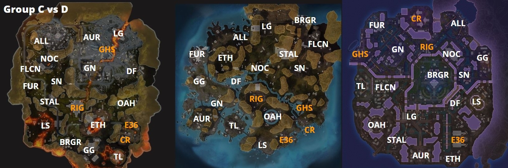 ALGS Year4 チャンピオンシップ Day1 結果&まとめ【Apex Legends Global Series Year4 Championship Day1】 - KOBESPORTS